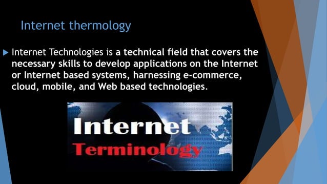 Fundamental concept of Internet with terminology.pptx