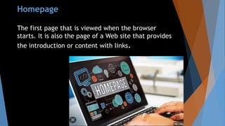 Fundamental concept of Internet with terminology.pptx