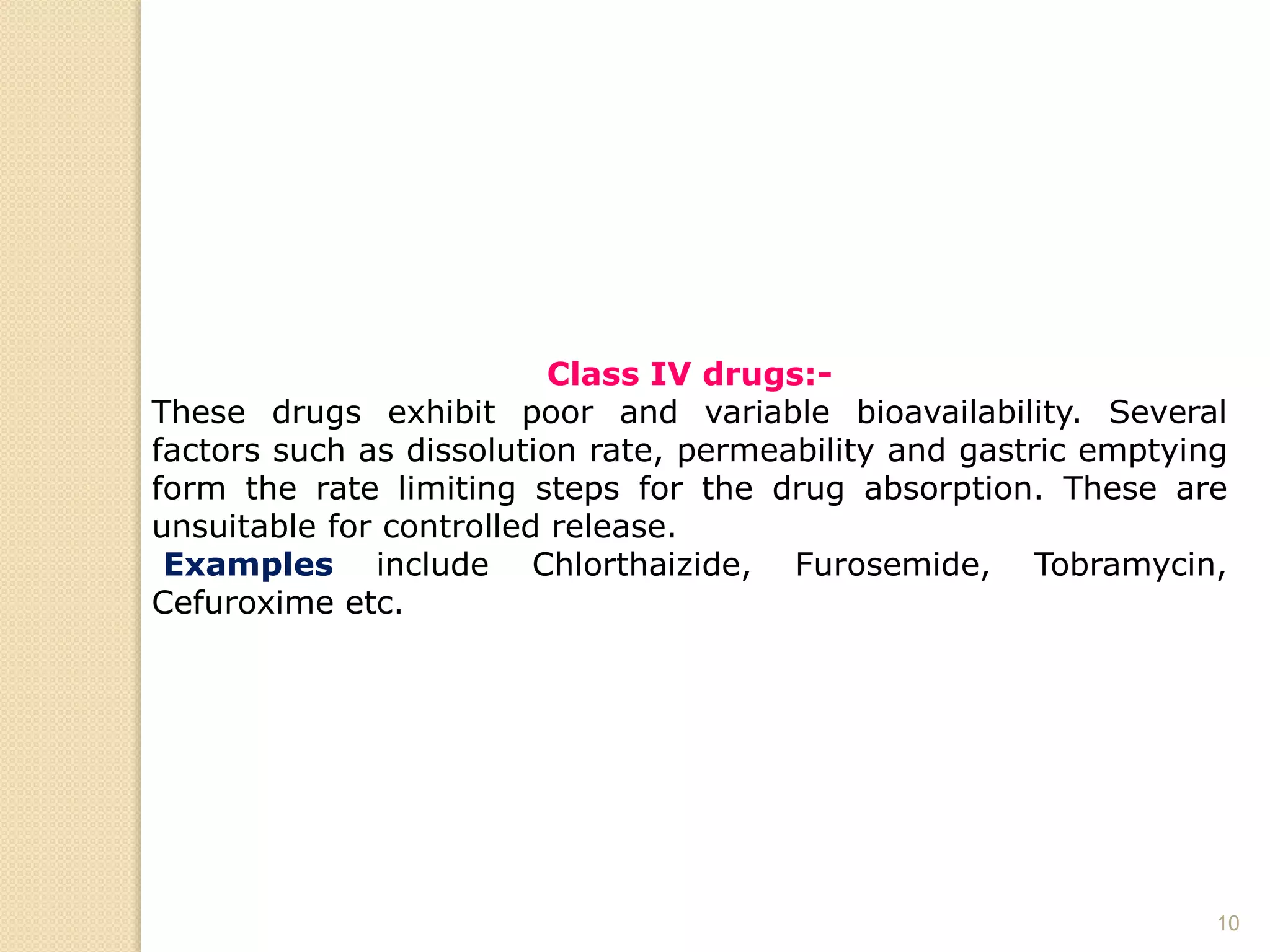 Fundamental concept of modified drug release | PPTX