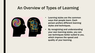 Fundamental concepts in human learning | PPTX