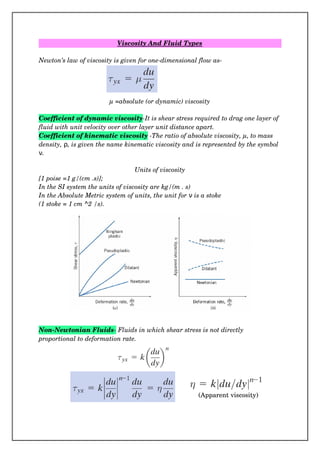 Fundamental concepts of fluid mechanics | PDF