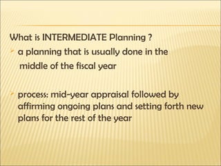 Fundamental Concepts of STRATEGIC PLANNING | PPT