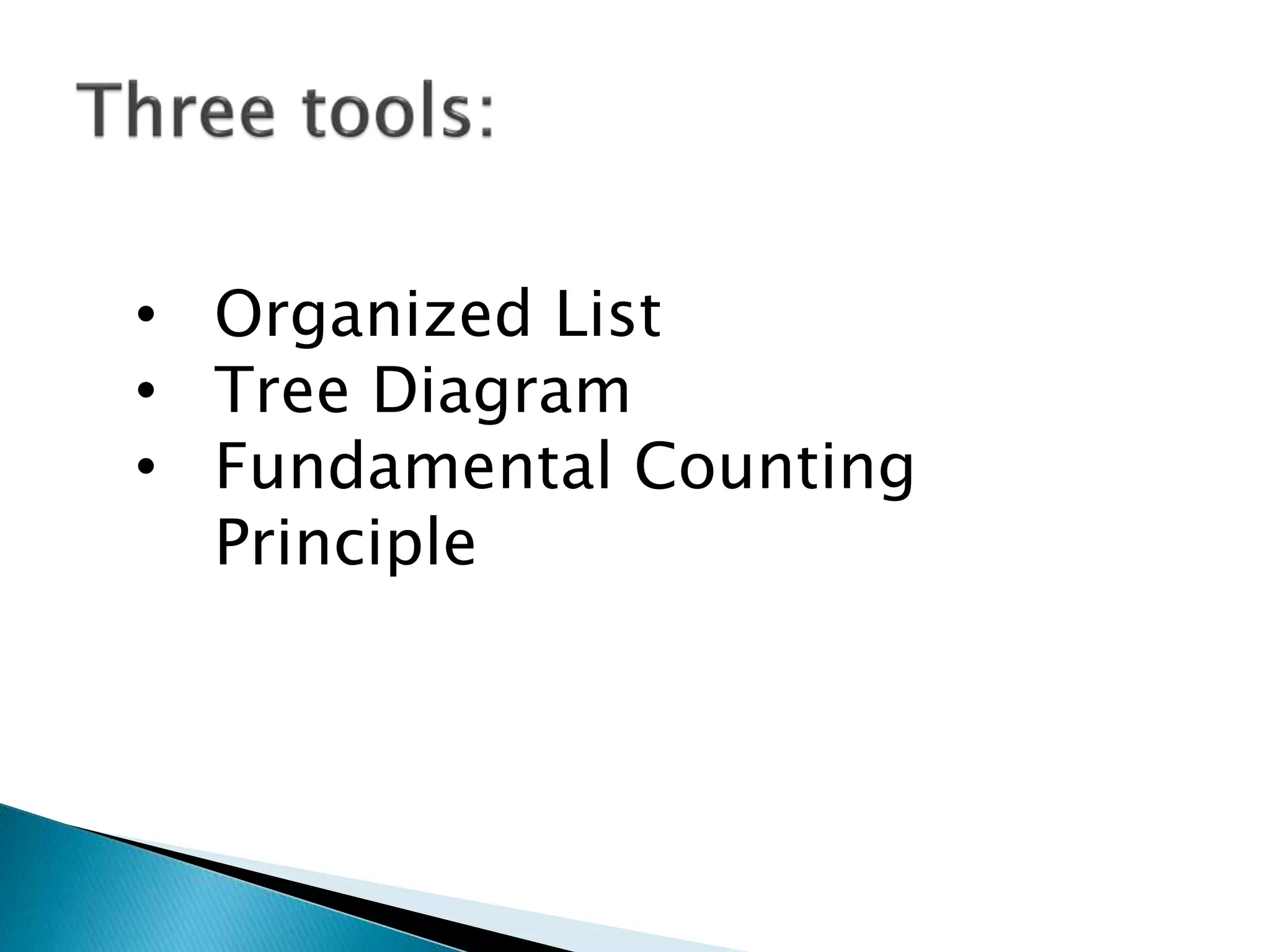 Fundamental Counting Principle | PPTX