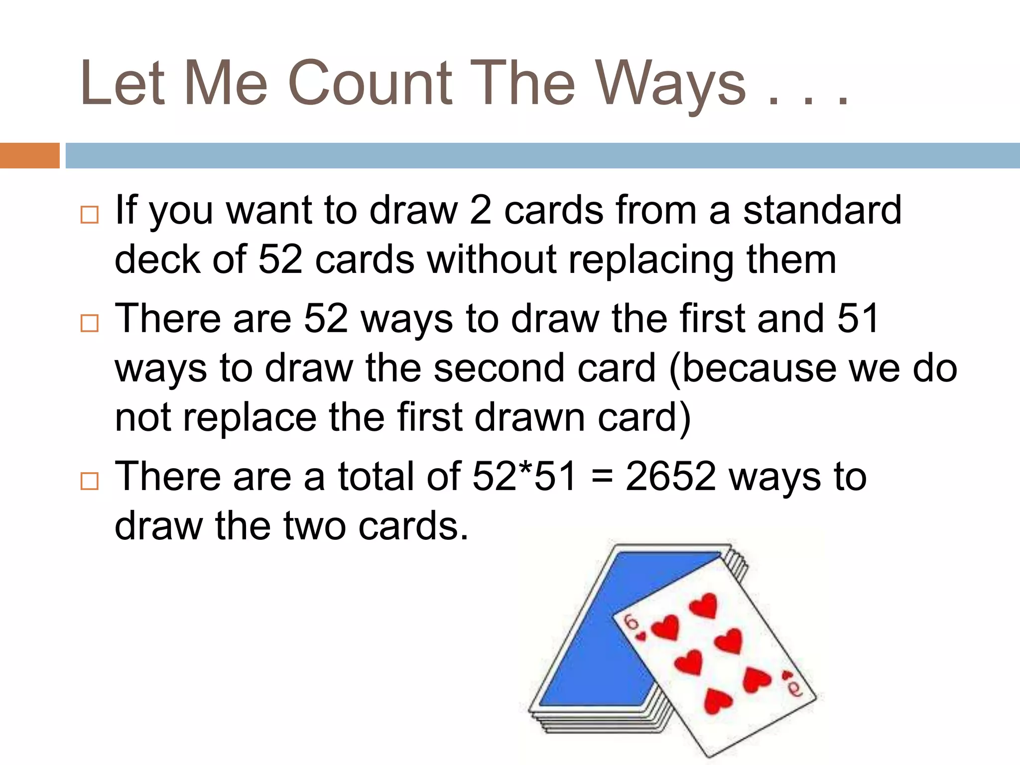 Fundamental counting principle powerpoint | PPTX