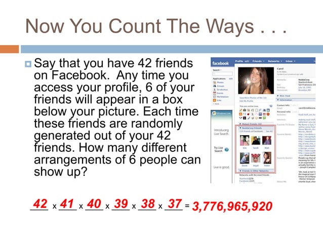 Fundamental counting principle powerpoint | PPTX
