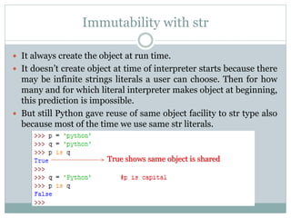 Python-04| Fundamental data types vs immutability | PPT