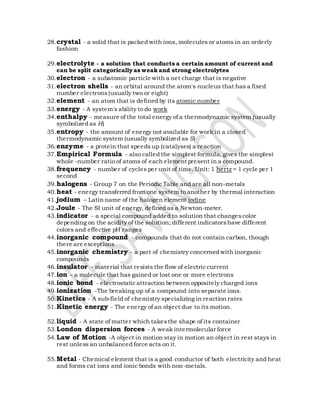 Fundamental Definition