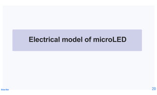 Device physics of microLED | PDF
