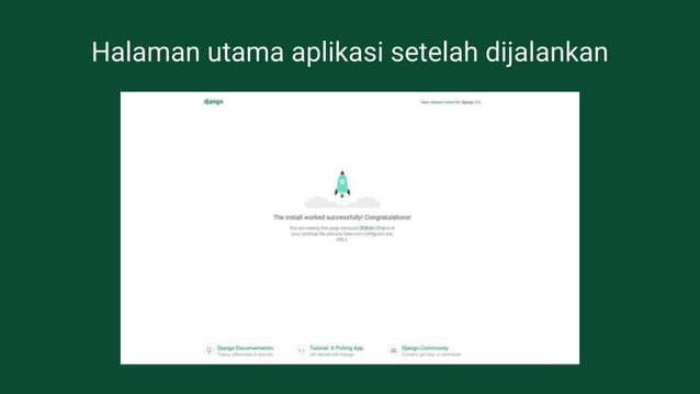 Fundamental Django, dan Contoh Program CRUD Katalog Buku Perpustakaan. | PPTX