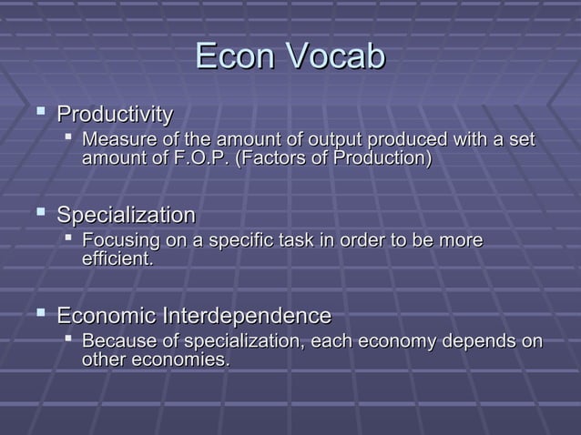 Fundamental economic concepts | PPT | Business | Business and Finance