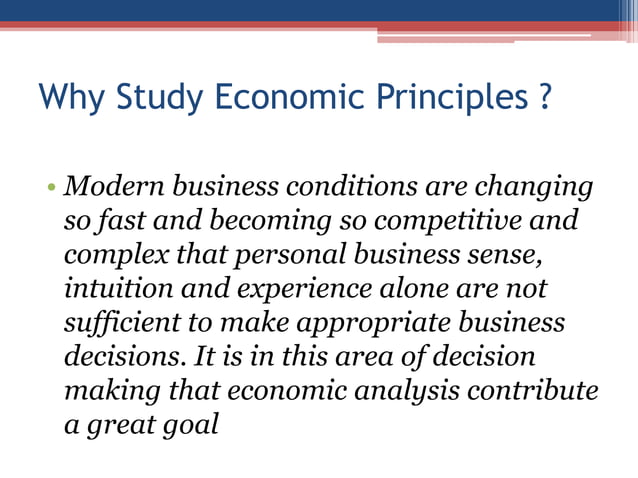 Fundamental economic concepts used in business decisions | PPTX ...