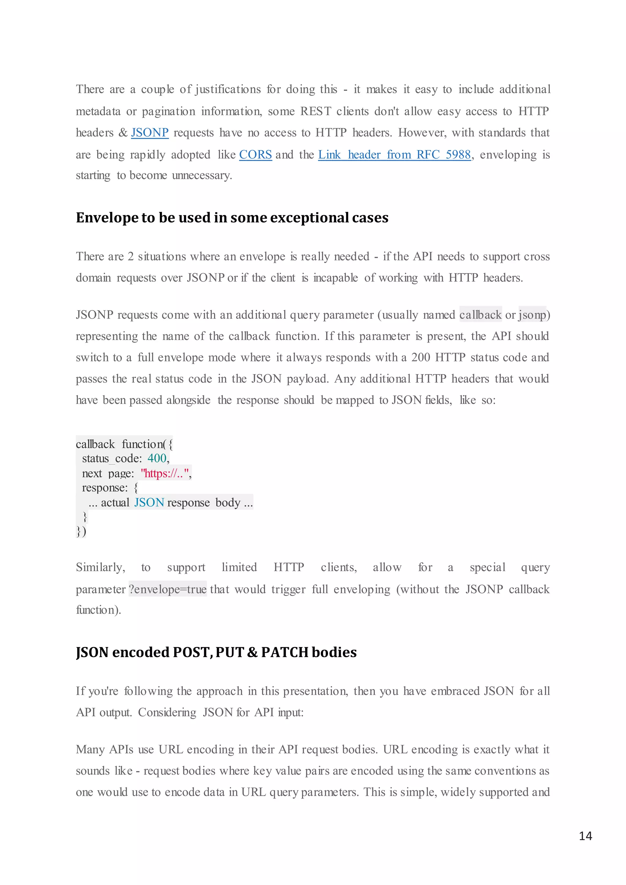 Fundamental essentials for api design | DOCX