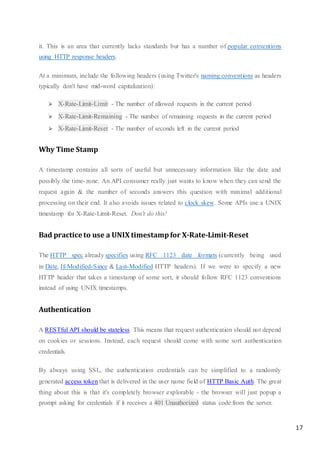 Fundamental essentials for api design | DOCX