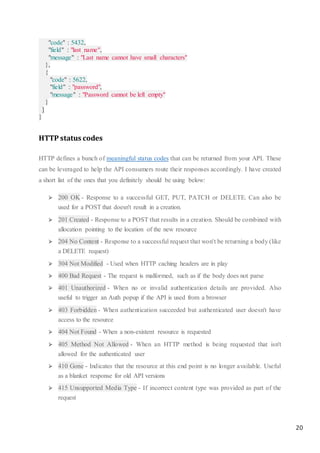 Fundamental essentials for api design | DOCX