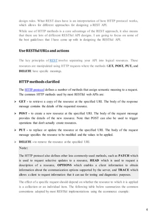 Fundamental essentials for api design | DOCX