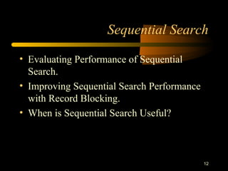 Fundamental file structure concepts & managing files of records | PPT