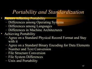 Fundamental file structure concepts & managing files of records | PPT