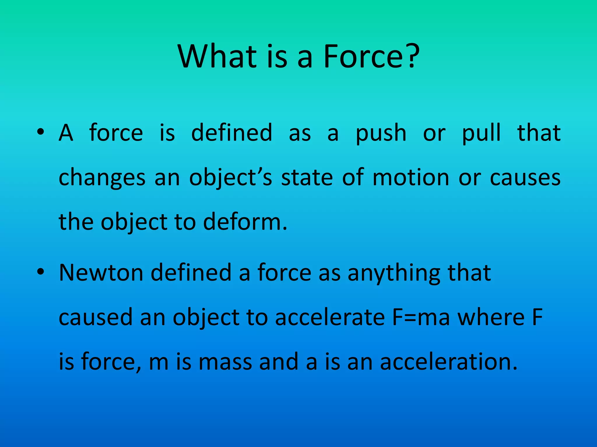Fundamental forces in nature | PPTX