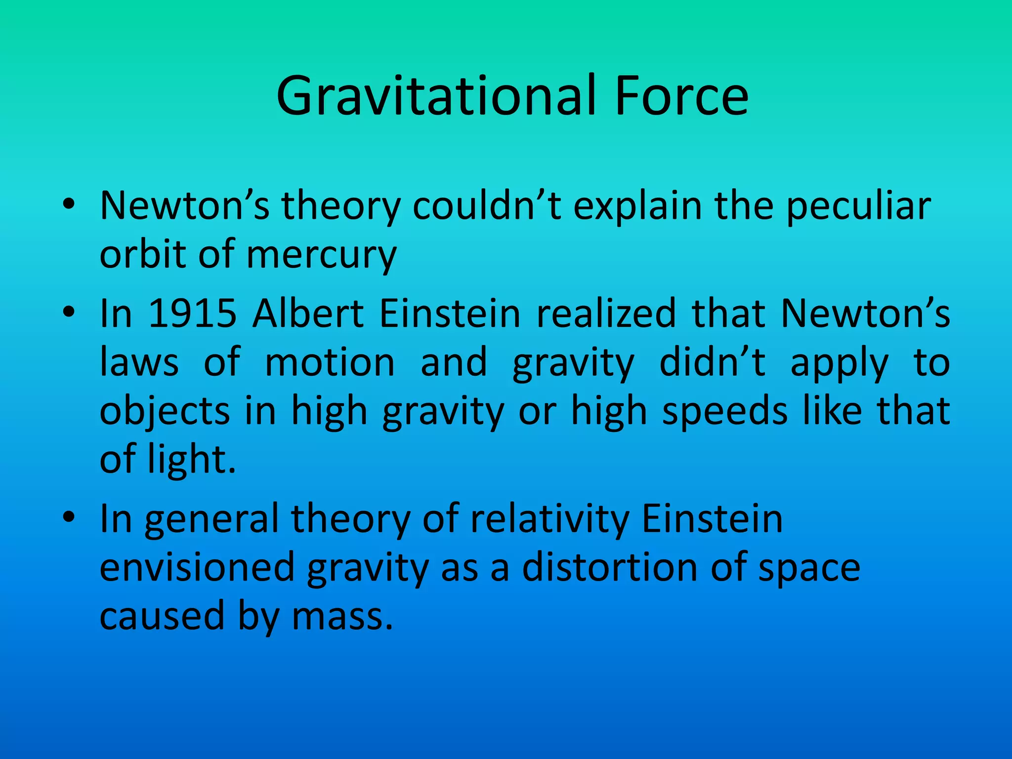 Fundamental forces in nature | PPTX
