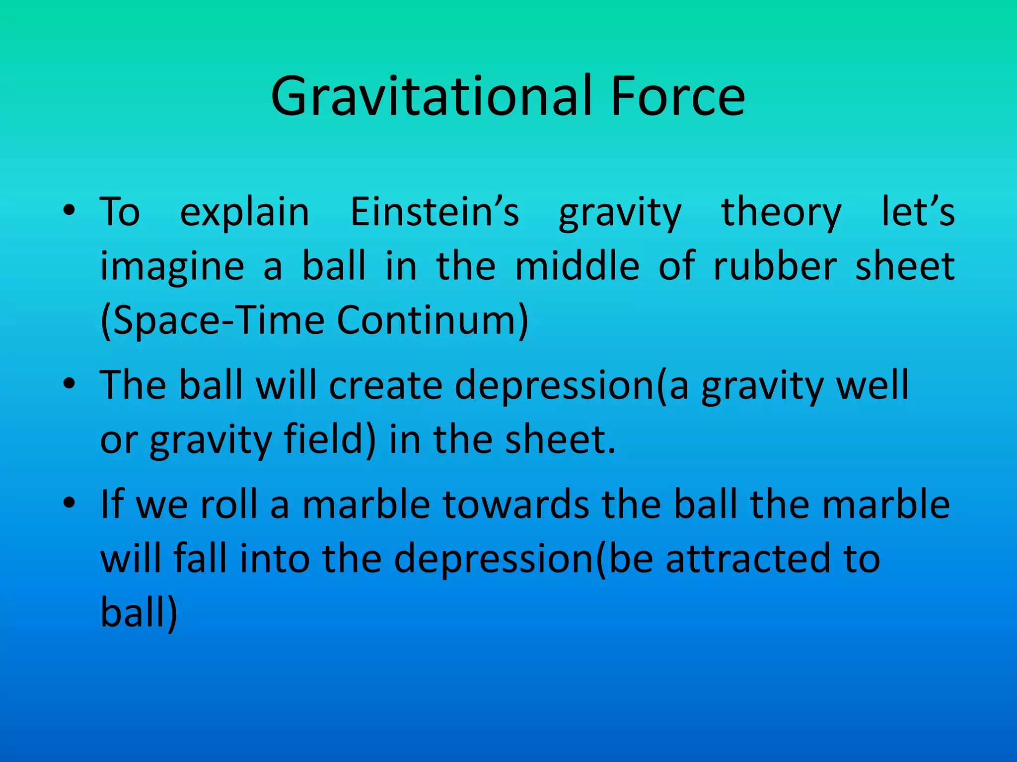 Fundamental forces in nature | PPTX