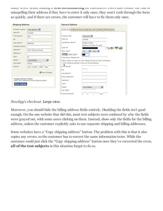 Fundamental guidelines of e commerce checkout design - smashing ...