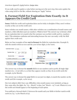 Fundamental guidelines of e commerce checkout design - smashing ...