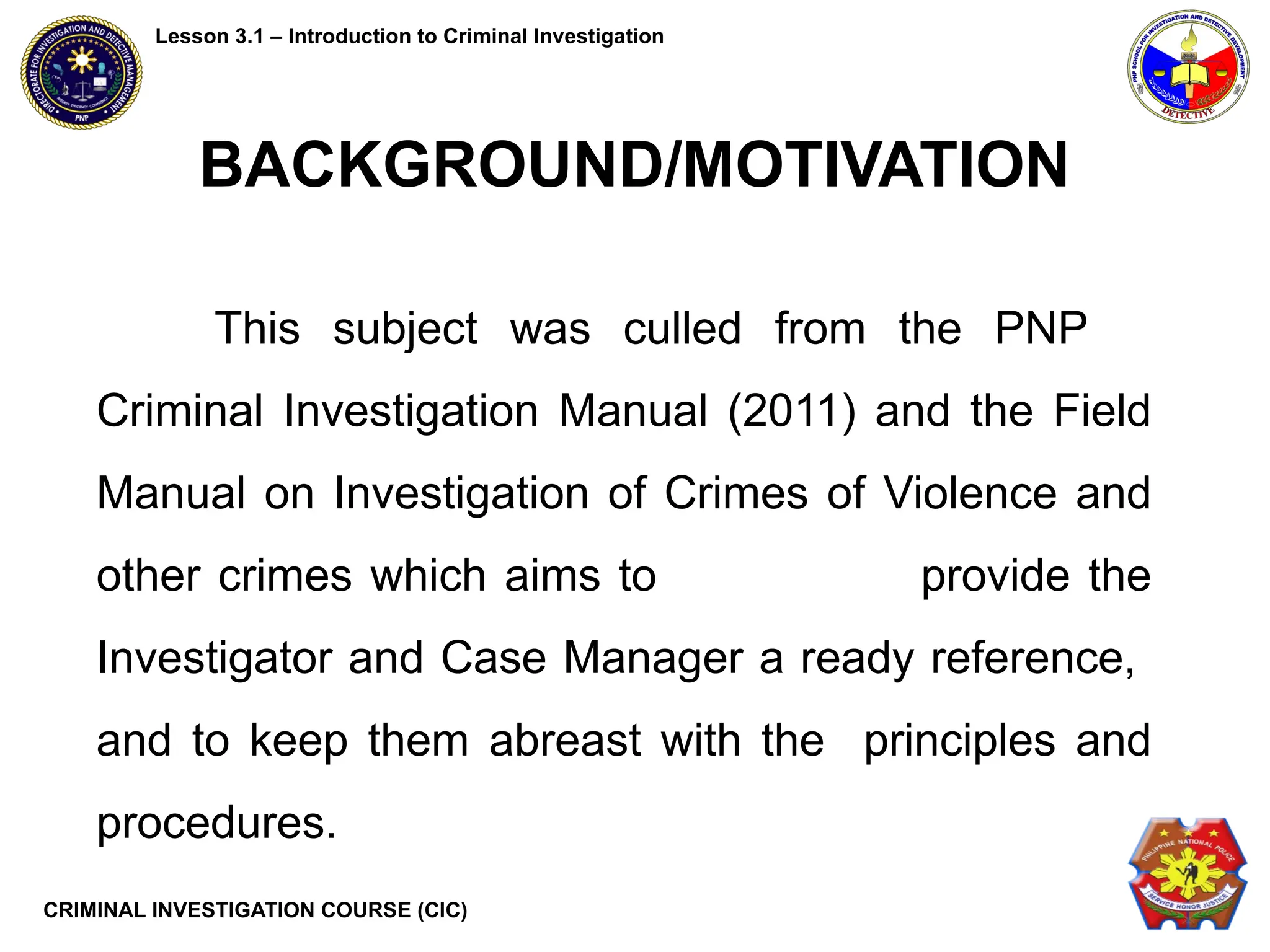 Fundamental in Criminal Investigation (2).pptx