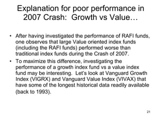 The Fundamental Indexing Conundrum | PPT