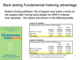 The Fundamental Indexing Conundrum | PPT