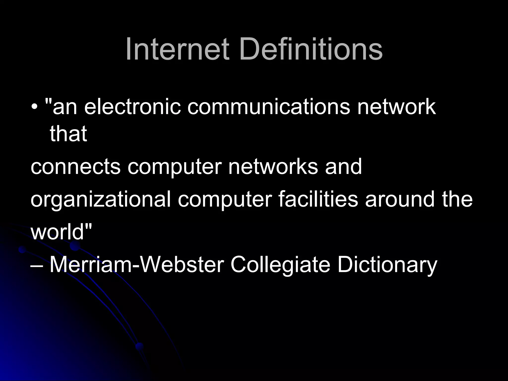 Fundamental Internet Concept | PPT