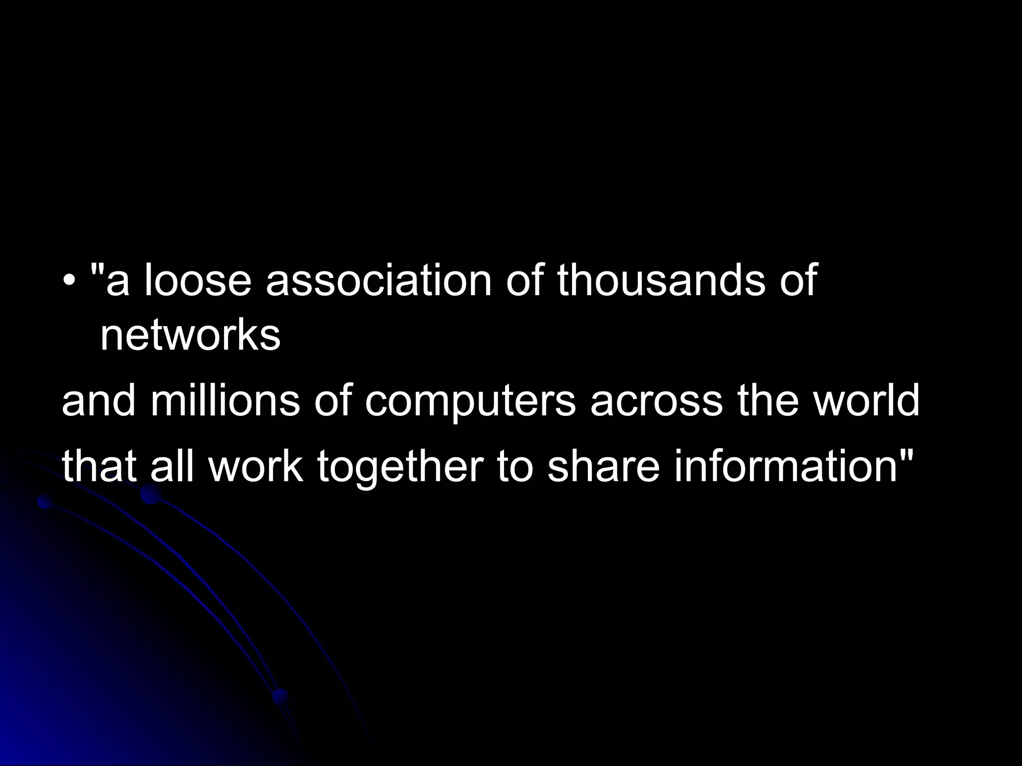 Fundamental Internet Concept | PPT | Internet | Computing