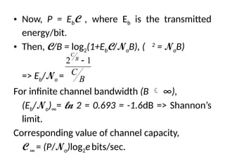 Fundamental Limits on Performance in InformationTheory.pptx