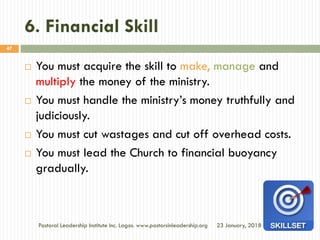 Fundamental ministry skills set for church leaders | PDF