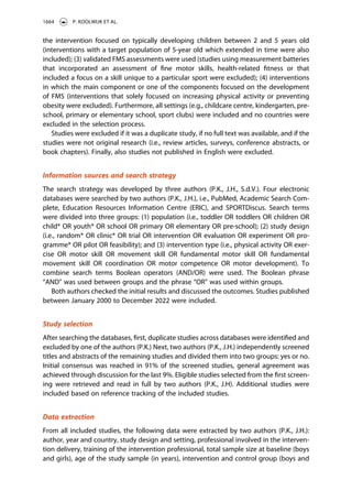 Fundamental movement skill interventions in young children a systematic review.pdf