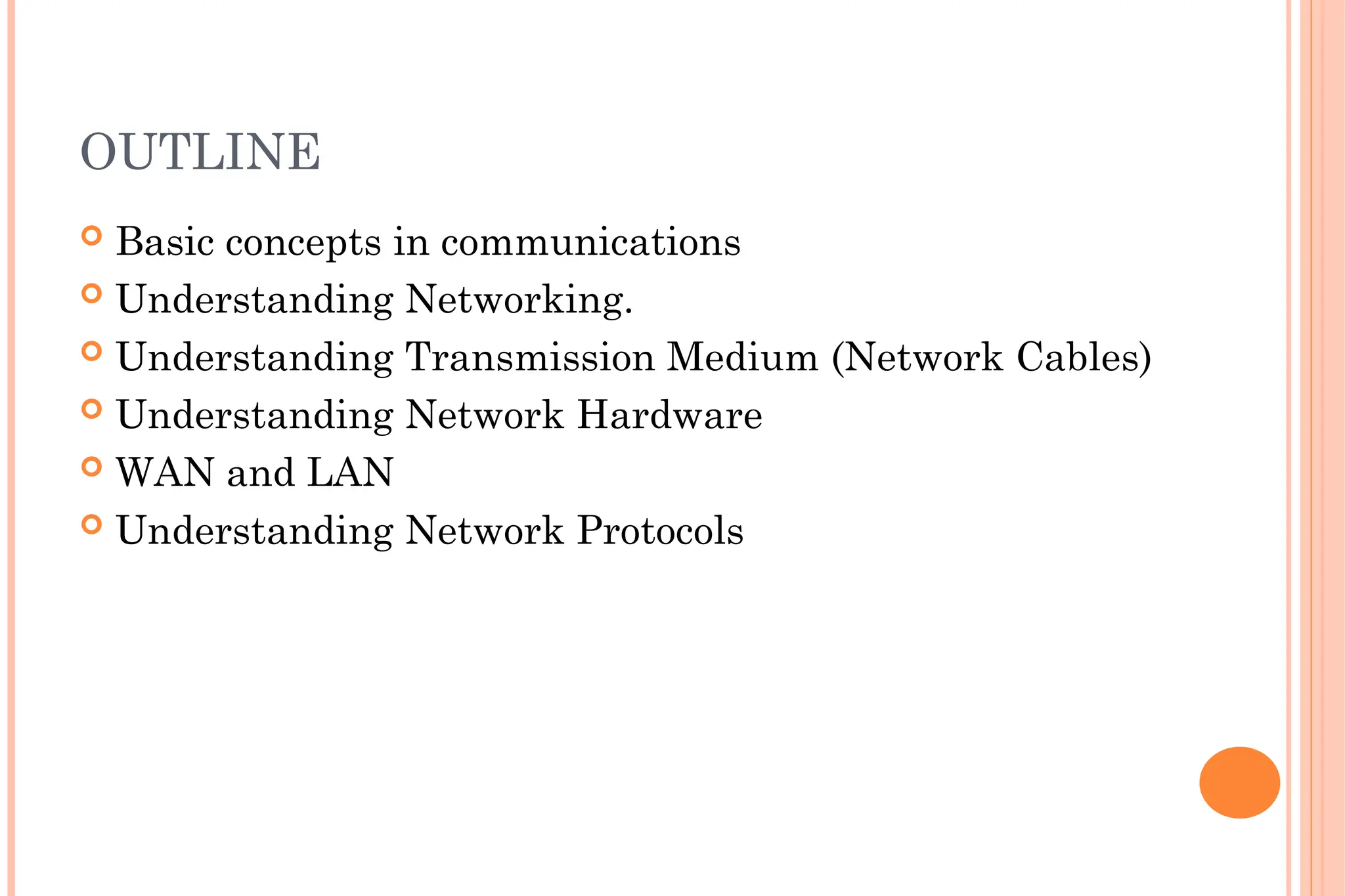 fundamental of networking models LAN WAN MAN | PPT