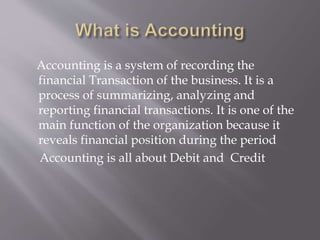Fundamental of accounting for begginers | PPT