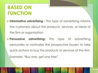 Informative Advertising Examples