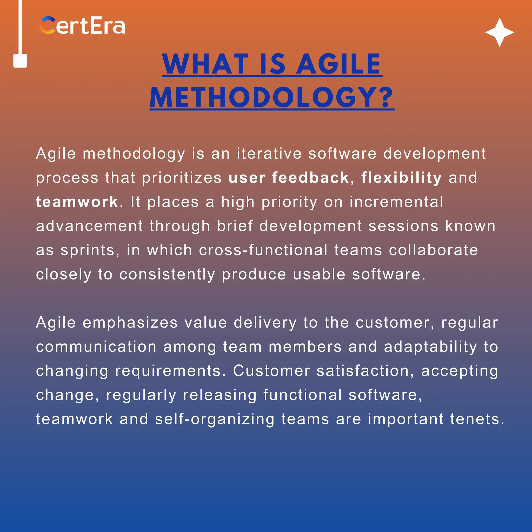Fundamental of Agile, What is Agile? and What is Agile methodology? | PDF