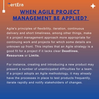 Fundamental of Agile, What is Agile? and What is Agile methodology? | PDF