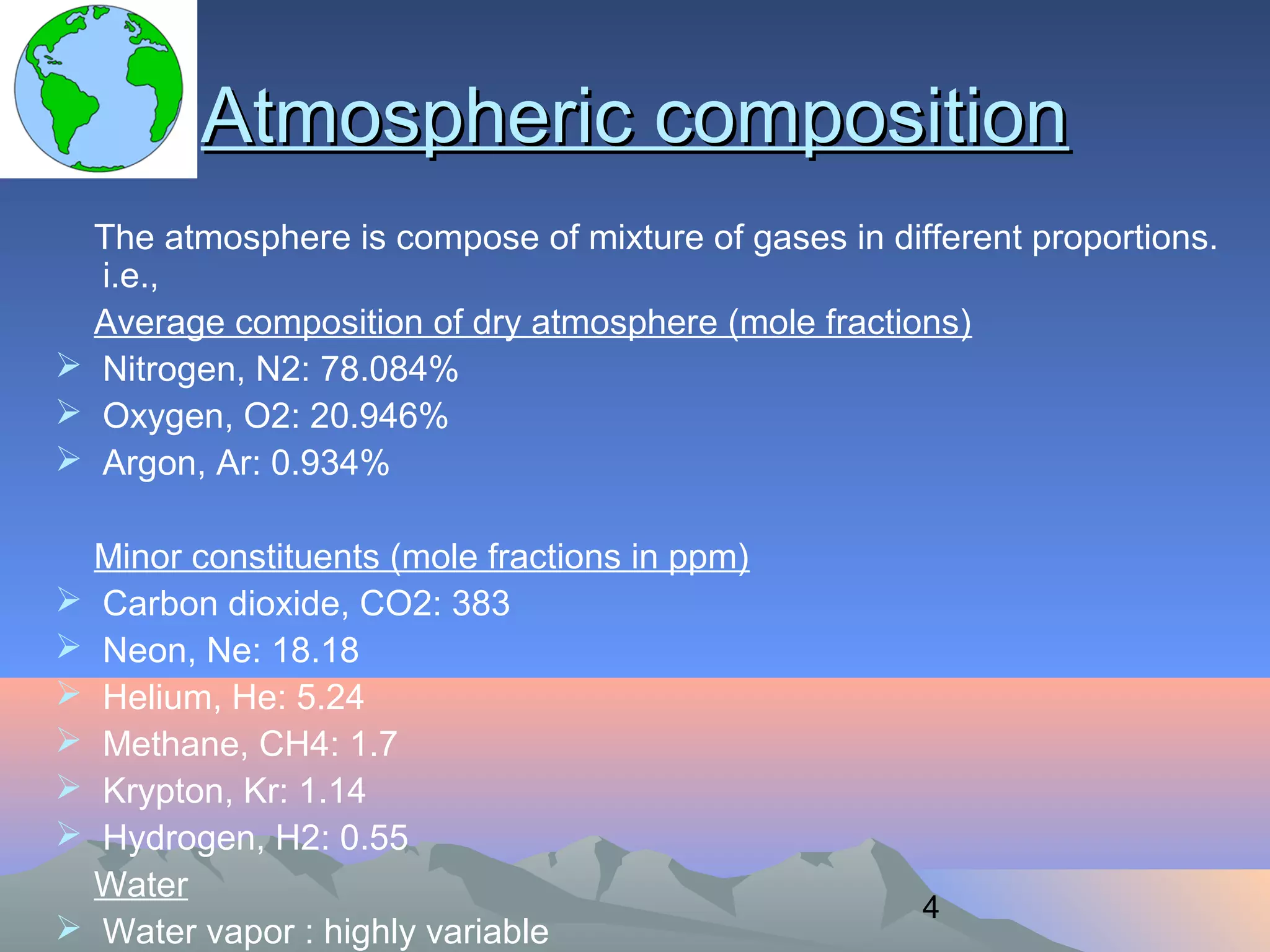 atmospheric chemistry | PPT