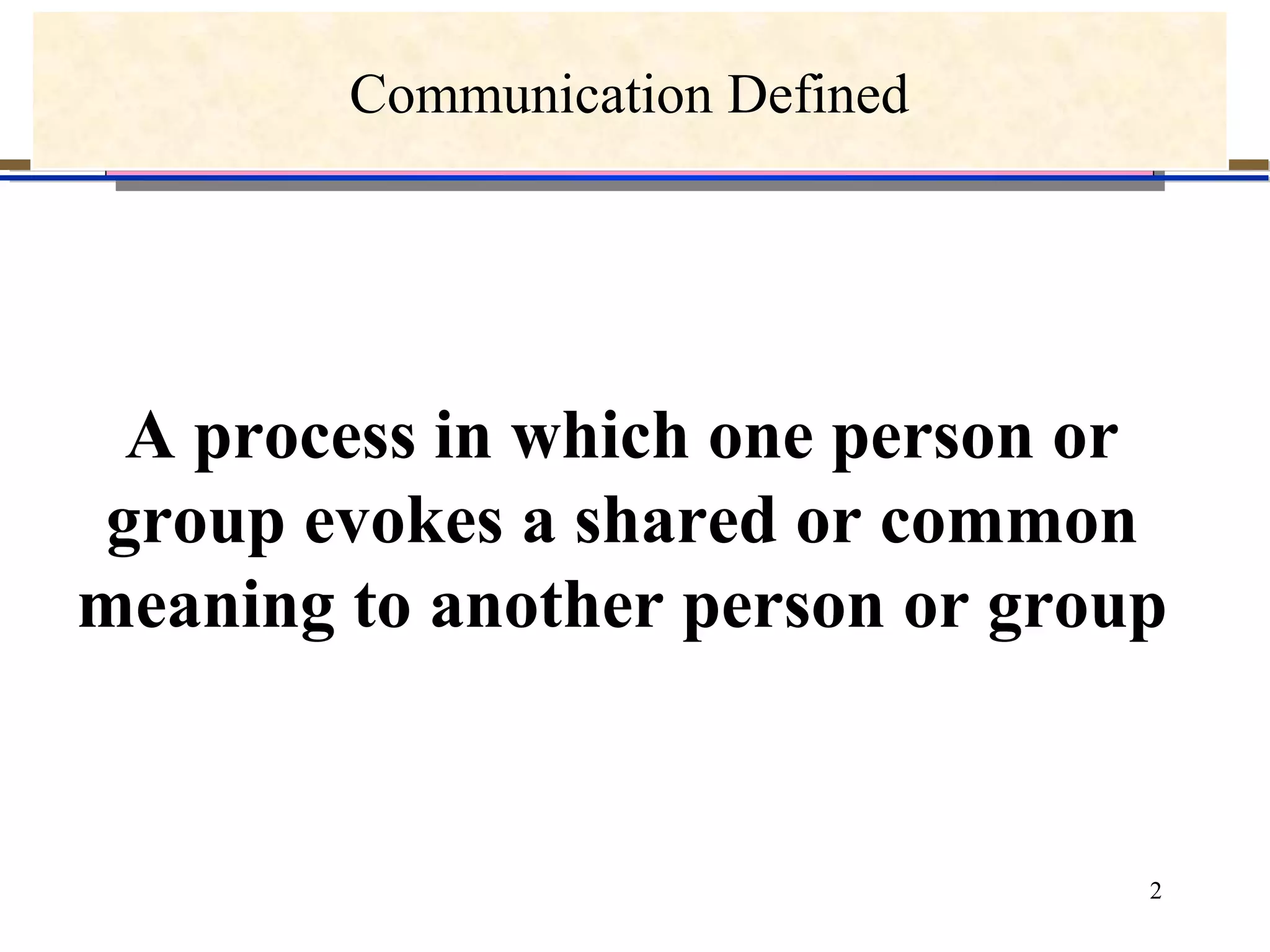 Fundamental of communication | PPT