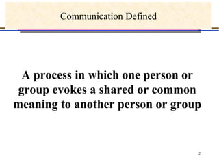 Fundamental of communication | PPT