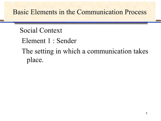 Fundamental of communication | PPT