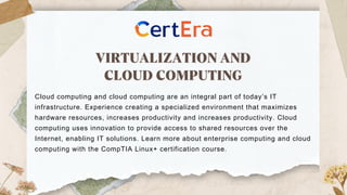 fundamental of Comptia Linux+ and what is Comptia linux+ | PDF