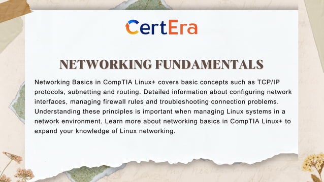 fundamental of Comptia Linux+ and what is Comptia linux+ | PDF ...