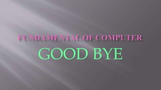 HISTORY OF COMPUTER | PPT