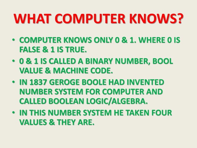 FUNDAMENTAL OF COMPUTER BCA semester one | PPTX