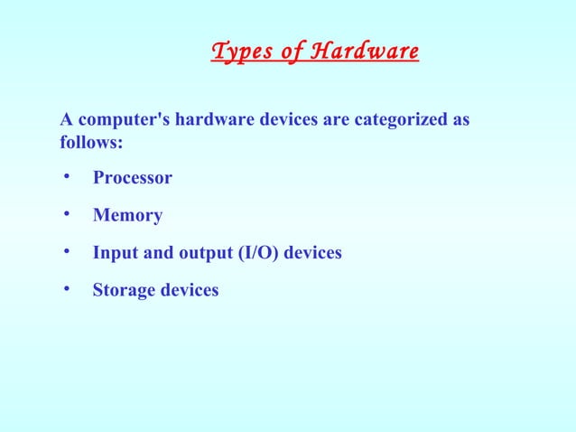 Fundamental of Computers | PPT