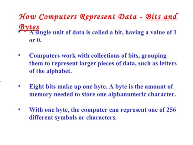 Fundamental of Computers | PPT