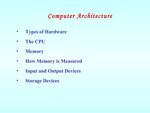 Fundamental of Computers | PPT